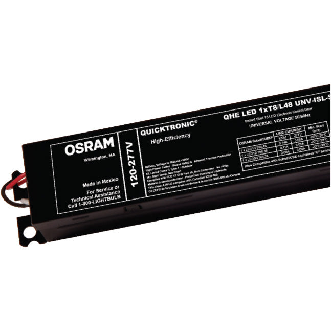 Osram QHE 2xLEDT8/UNV-ISL-SC Quicktronic LED Driver - 2 SubstiTUBE LED ...