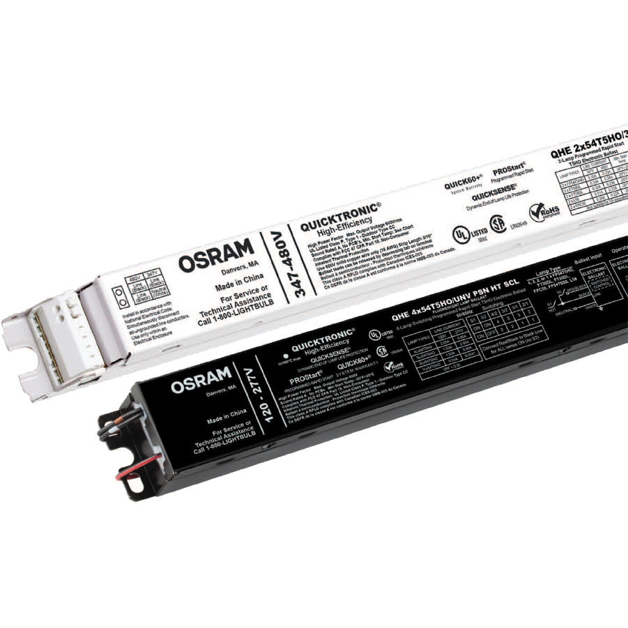 Osram QHE 2X54T5HO/UNV-PSN-HT Quicktronic Electronic Programmed Start ...